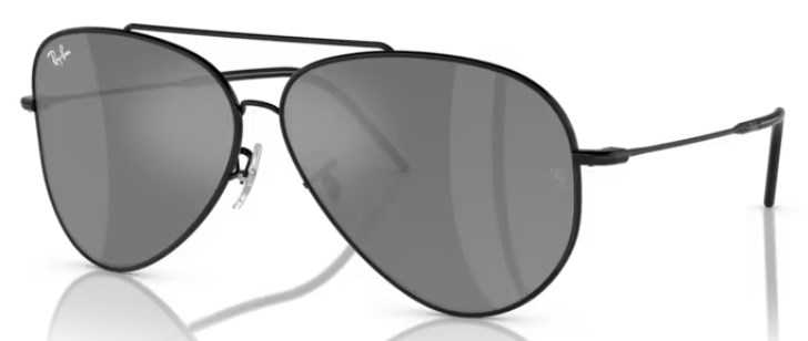Sunglasses RAY-BAN RB R0101S 002/GS Aviator reverse 59/11 Unisex Noir ...